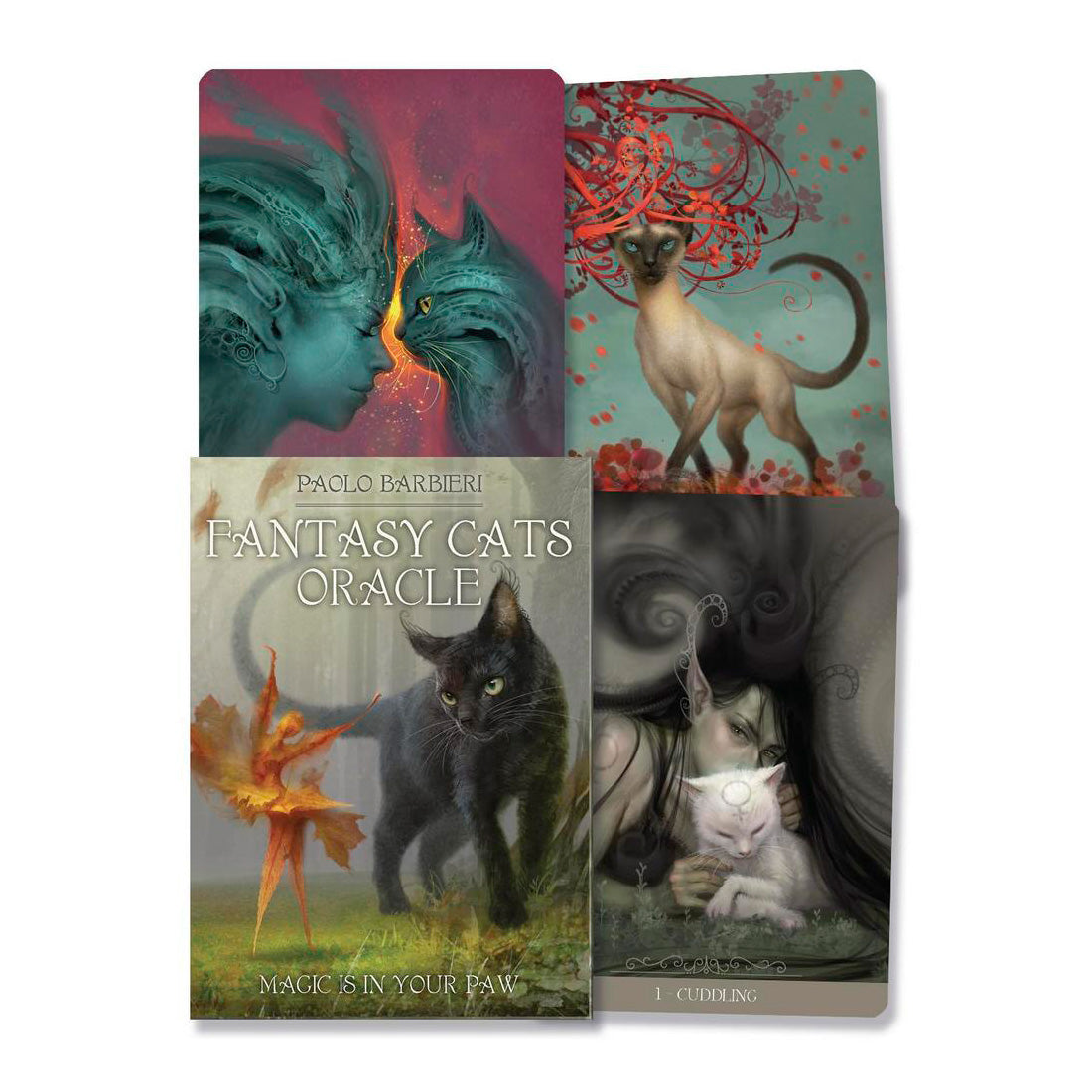 Fantasy Cats Oracle by Paolo Barbieri