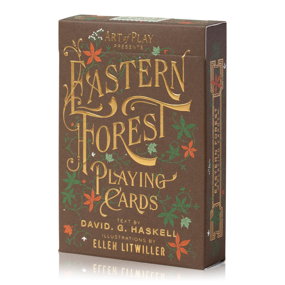 Eastern Forest Playing Cards by David G. Haskell and Ellen Litwiller