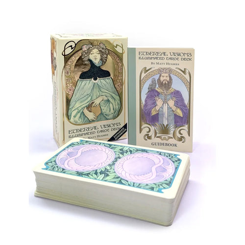 Ethereal Visions: Illuminated Tarot Deck by Matt Hughes