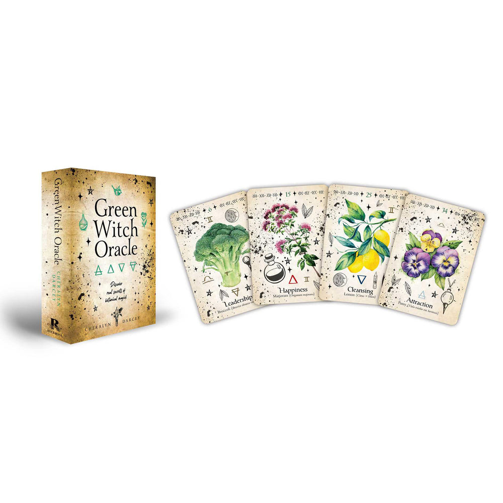 Green Witch Oracle Cards by Cheralyn Darcey