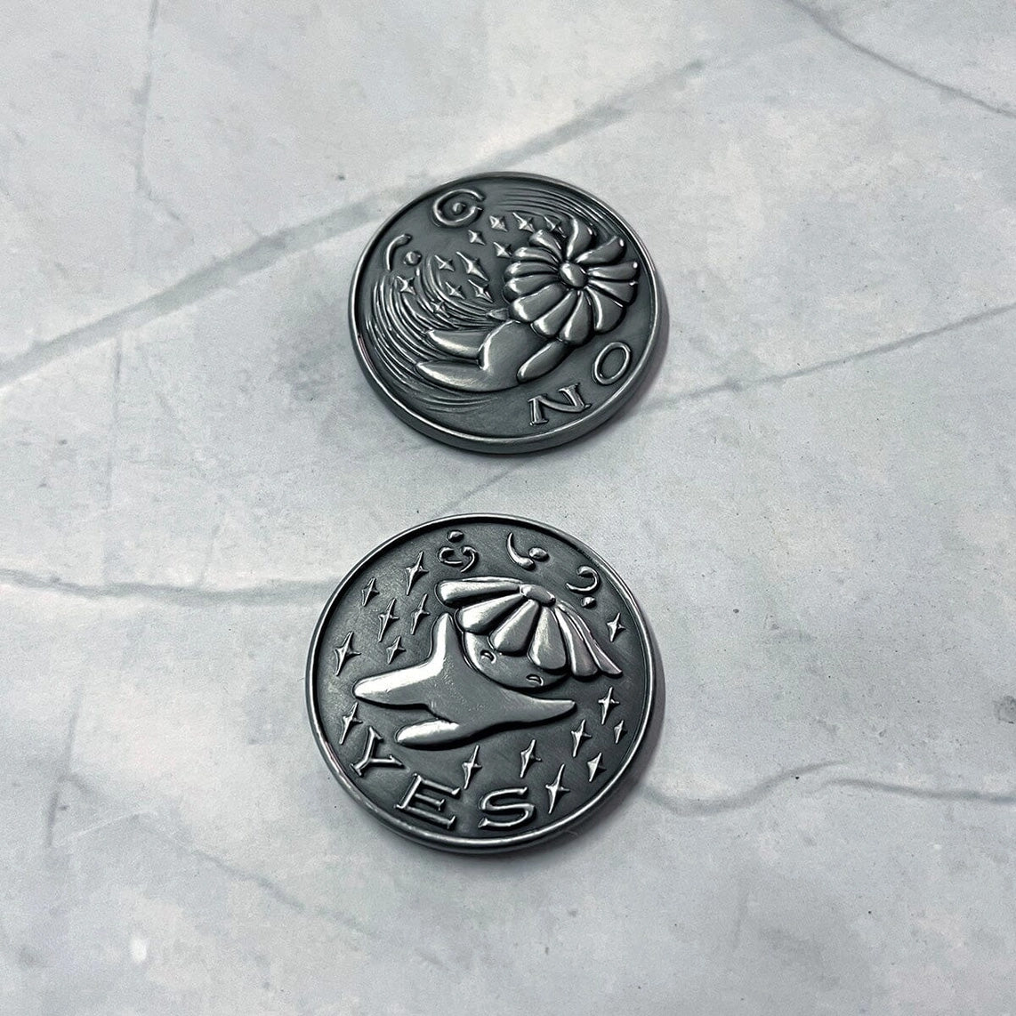 Kuzo Yes/No Coin by James R. Eads