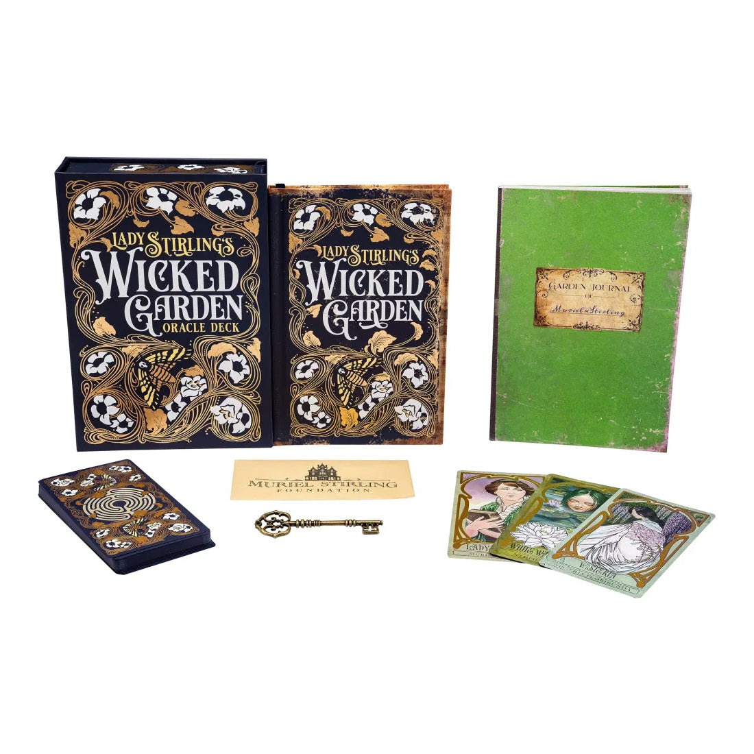 Lady Stirling's Wicked Garden Oracle Deck by Matt and Hope Hughes