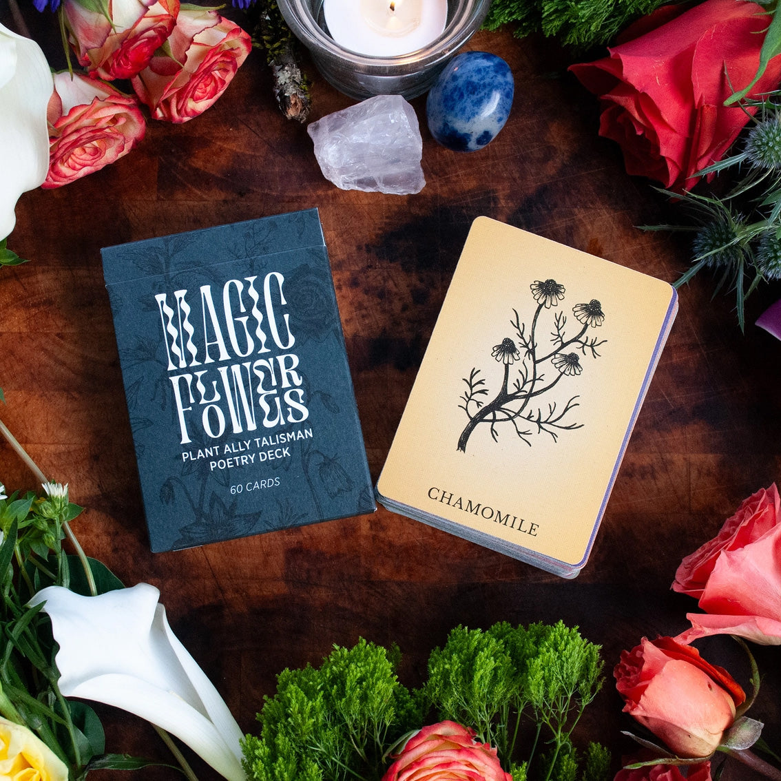Magic Flowers Oracle Deck by Christine Blystone
