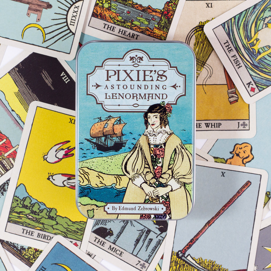 Pixie's Astounding Lenormand in a Tin by Edmund Zebrowski and Pamela ...