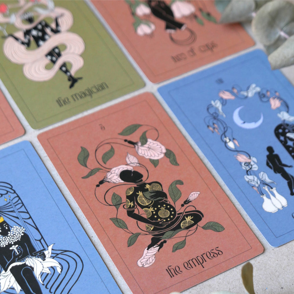 Rosa Obscura Tarot Deck by Orla Bird