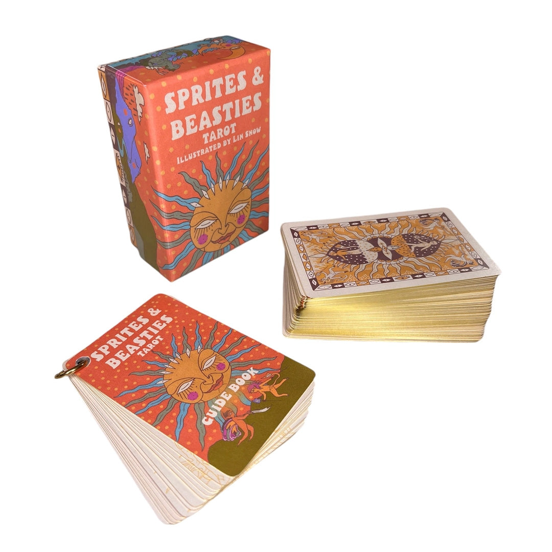 Sprites & Beasties Tarot Deck by Lin Snow