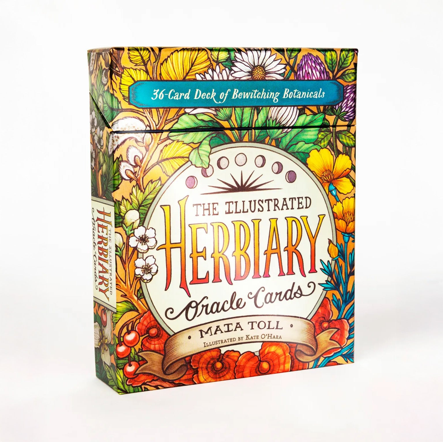 The Illustrated Herbiary Oracle Cards by Maia Toll and Kate O'Hara