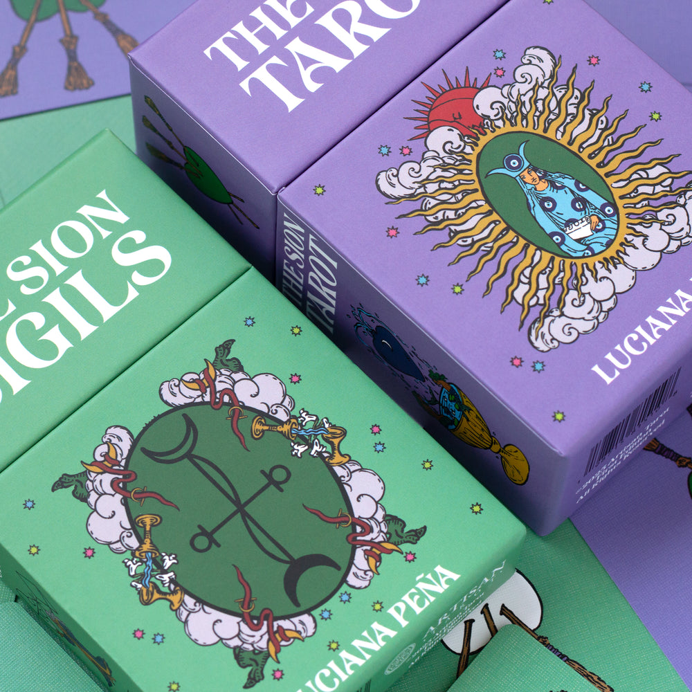 The Sion Tarot & Sion Sigils Set by Luciana Peña